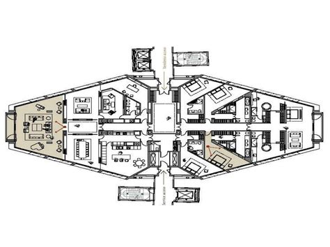 One Hyde Park Floor Plan