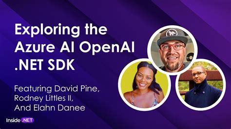 Exploring The Azure Ai Openai Net Sdk Youtube