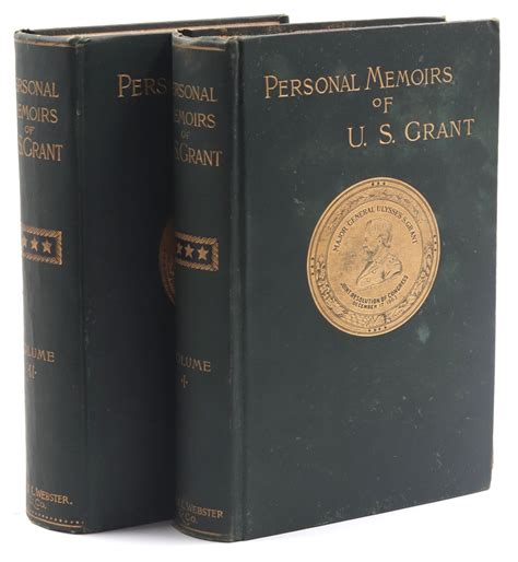 Personal Memoirs Of Us Grant New York 1885 First Edition