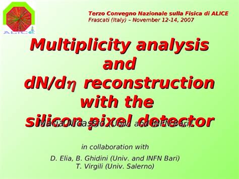 Ppt Multiplicity Analysis And Dn D H Reconstruction With The Silicon