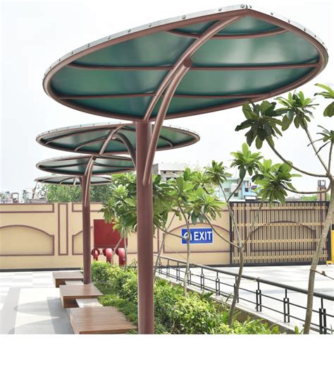 Leaf Tensile Sitting Structure At ₹ 320 Sq Ft Tensile Structure