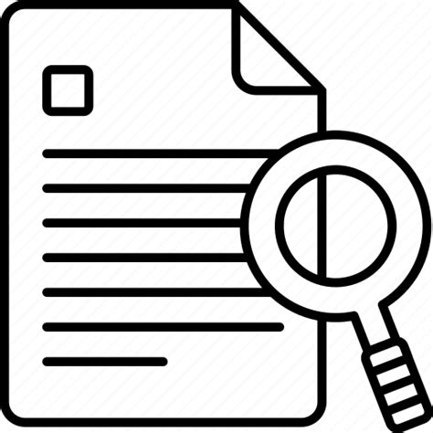 Analytic Analysis Report Research Document File Document File Icon Download On Iconfinder