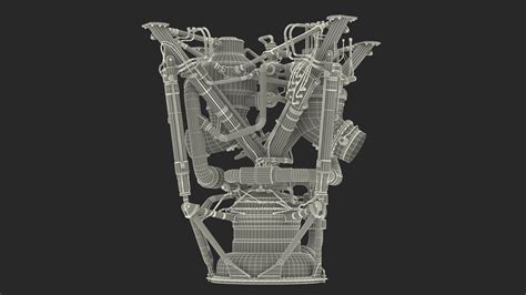 3d Liquid Rocket Engine Model Turbosquid 2291269