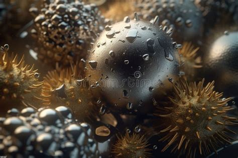 Virus Non Cellular Infectious Agent Bacteria Resposible Influenza Dangerous Flu Strain