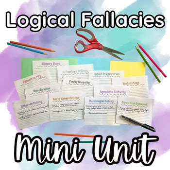 Interactive Logical Fallacy Fallacies Unit By The English Department