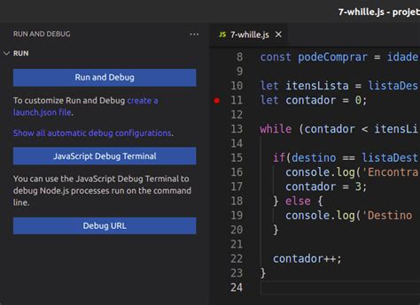 Debugger Versão 1 64 Como Fazer Javascript Explorando A Linguagem Alura Cursos Online De