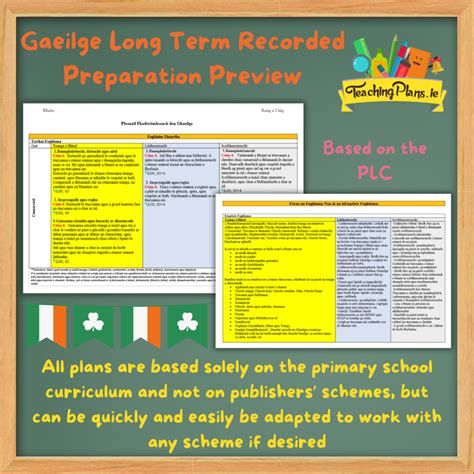 IEP Template And Sample Completed IEPs Teaching Plans Ireland