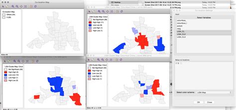 Co Location Map Issue 1060 GeoDaCenter Geoda GitHub