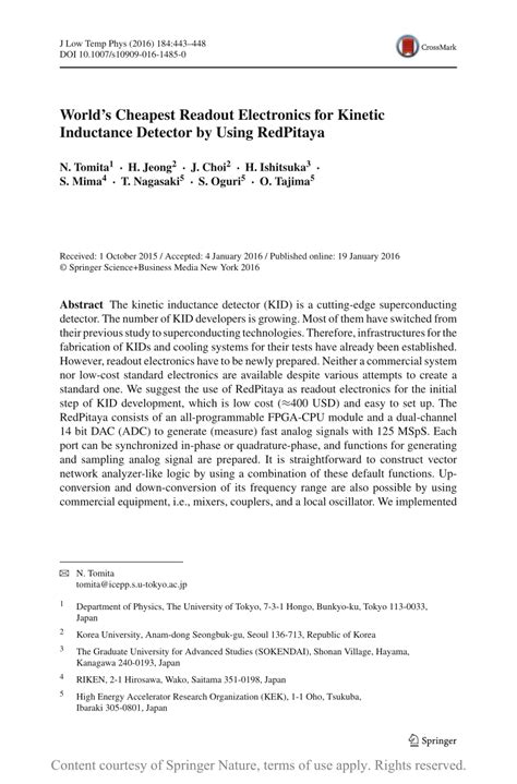 Worlds Cheapest Readout Electronics For Kinetic Inductance Detector By Using Redpitaya