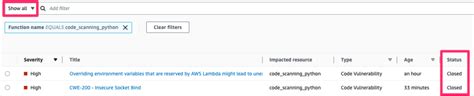 How To Scan Your AWS Lambda Functions With Amazon Inspector AWS Security Blog