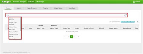 apache ranger 1 1 0 用户指南 apache ranger 的官方文档 csdn博客