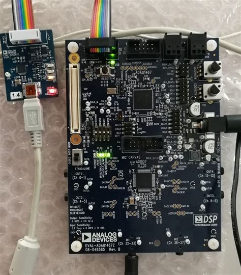EVAL ADAU1467 I2C Communication Q A SigmaDSP Processors SigmaStudio Dev Tool EngineerZone