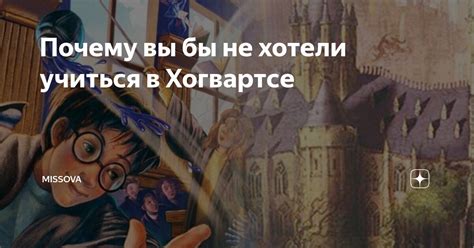 Почему вы бы не хотели учиться в Хогвартсе Missova Дзен