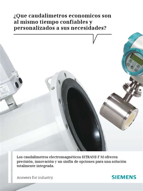 Caudalimetro Siemens Pdf Calibración Papel
