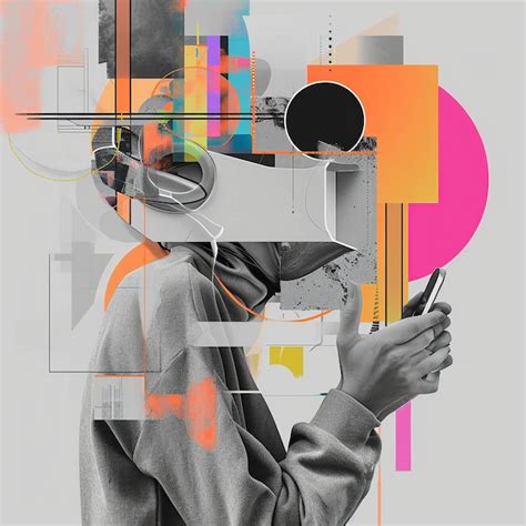 premium photo innovation in interaction abstract ux design elements