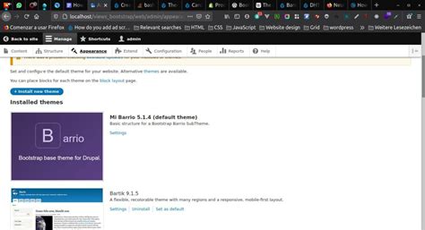 How To Use Bootstrap 4 In Drupal 89 With Bootstrap Barrio Ostraining