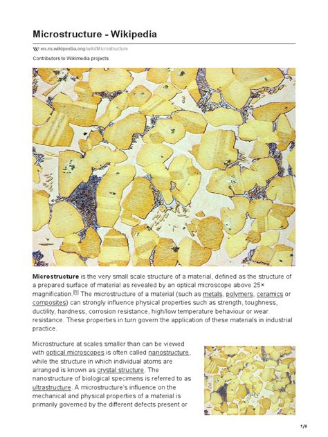 Microstructure Wikipedia Download Free Pdf Microstructure