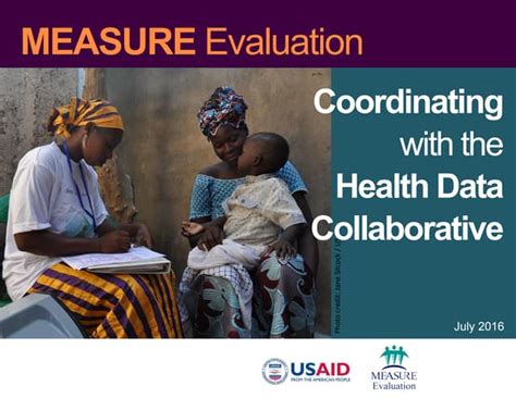 coordinating with the health data collaborative ppt