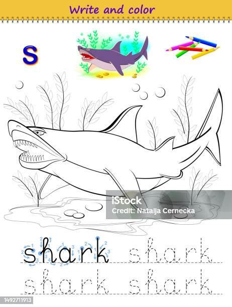 어린이를 위한 색칠하기 책 문자를 추적합니다 영어를 공부하는 교육용 게임 그림 읽기 및 쓰기 능력 개발 어린이 학교 교과서에 대한 인쇄 가능한 워크 시트 만화 이미지입니다