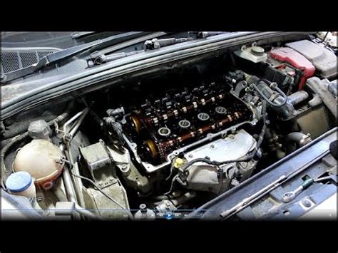 Замена прокладки крышки клапанов на Peugeot 408 1,6 Пежо 408 2012 года ...