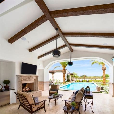 Decorative Faux Beams For Vaulted Ceilings Volterra