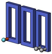 Example Of Feature Scope Linear Pattern SOLIDWORKS Help