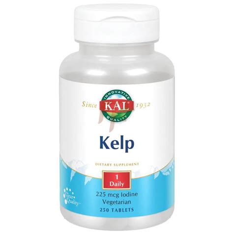 Kal KELP (250 табл) - купить йод из ламинарии в Москве | FitHerb