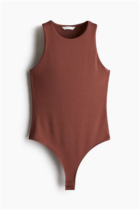 G String Bodysuit Rust Brown Ladies Handm Au