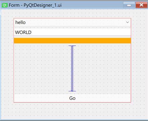 Qt Designer Pyqt Chun Chao Wang
