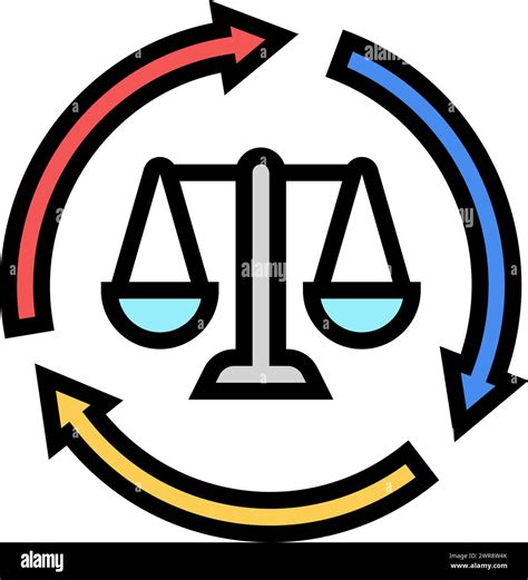 Adaptive Regulation Energy Policy Color Icon Vector Illustration Stock