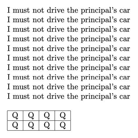 multido different spacing in whiledo with tabular tex latex stack