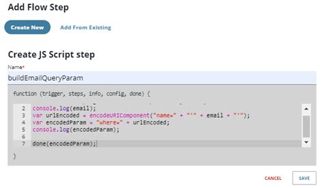 Create A Simple Integration Builder Flow