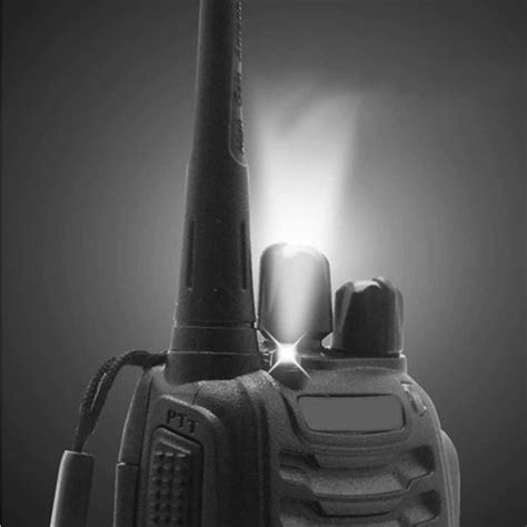 Talkie Walkie Portée 5km 16 Canaux Casque Et Lampe De Poche