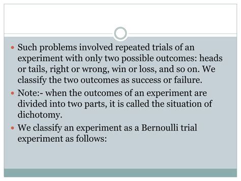 Moment Generating Function And Bernoulli Experiment Pptx