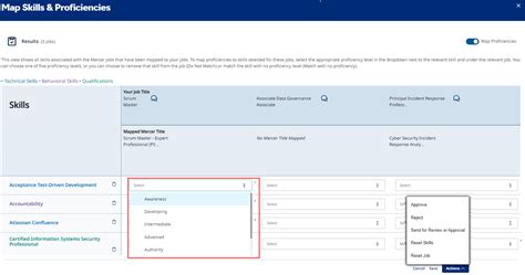 Mercer Skills Map Skill Mapping Customization And Validation Made