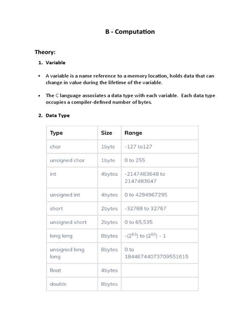 B Computation Theory Download Free Pdf Variable Computer