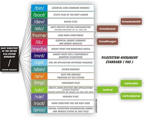 Eddy Cholipin Filesystem Hierarchy Standard Fhs Dalam Linux