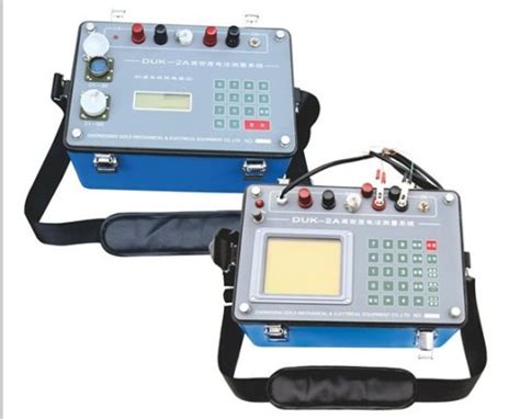 Subsurface Resistivity Section Tomography Duk 2a Multi Electrode Resistivity Survey System High