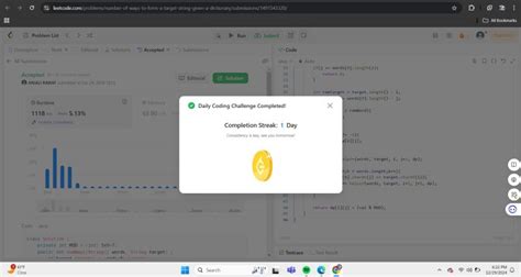 anjali rawat on linkedin 100daysofcode codingjourney leetcode java