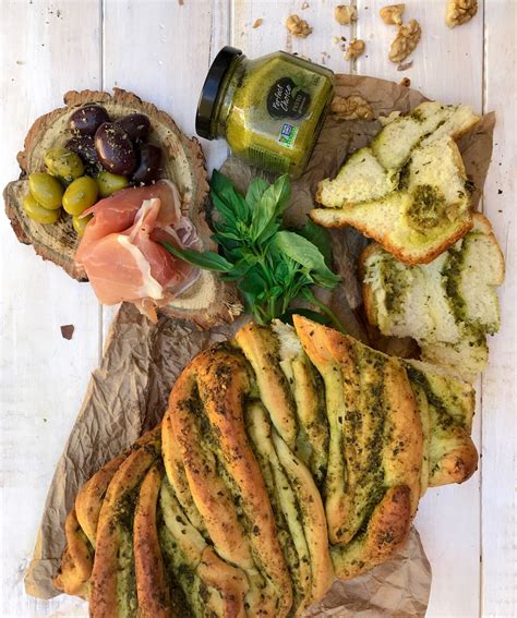 Basil Bread With Basil Pesto Perfect Choice