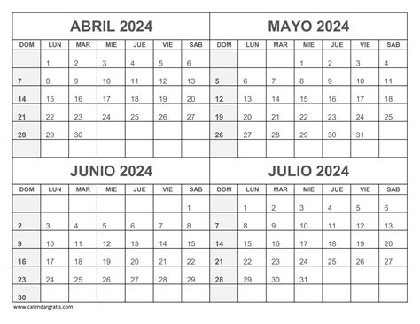Calendario De Junio Y Julio De 2013 Para Imprimir