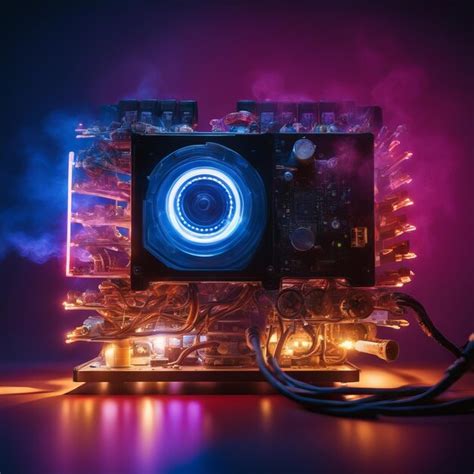 Premium Ai Image Abstract 3d Render Of The Computer Technology Background Abstract 3d Render