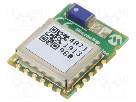 Rn4871 I Rm130 Microchip Technology Module Bluetooth Low Energy Gpio I2c Spi Uart Smd