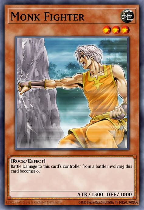 Monk Fighter Yu Gi Oh Card Database Ygoprodeck