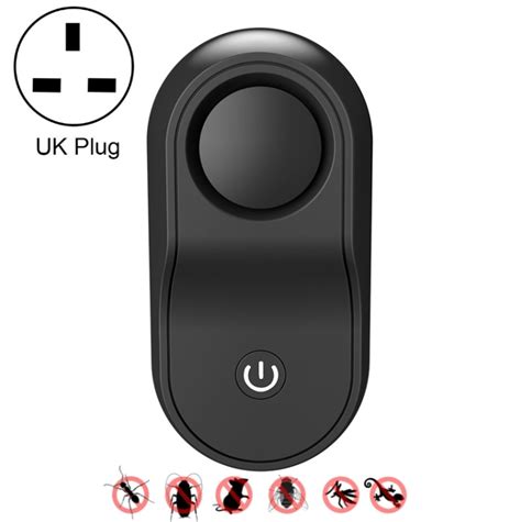 Bg301 초음파 설치류 펠러 전자 다목적 곤충 펠러 플러그 유형 Uk Plug 220v Black