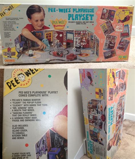 1988 Pee Wees Playhouse Playset By Matchbox Pee Wees Playhouse
