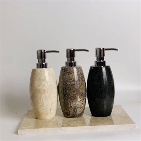 Jual Cur Dispenser Soap Marble Tempat Sabun Cair Batu Marmer Botol