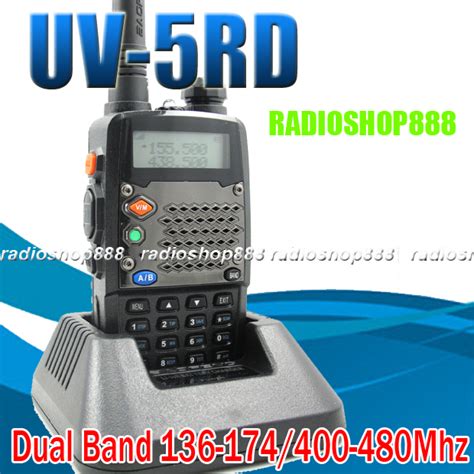 The Newest Versions Baofeng Uv 5rd Dual Band Uhf Vhf Radio Radioshop888 Rt Roip1 Rt Roip2