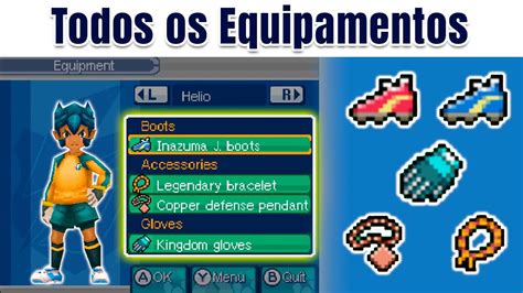 COMO LIBERAR TODOS OS EQUIPAMENTOS (Cheat) - Inazuma Eleven 3 The Ogre - YouTube