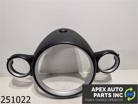 Oem 2010 Mini Cooper S R56 16l Speedometer Cover Silver Trim Apex